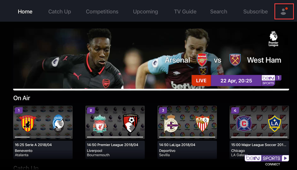 How to Watch beIN SPORTS CONNECT on Your Apple TV? – Help Center - beIN ...